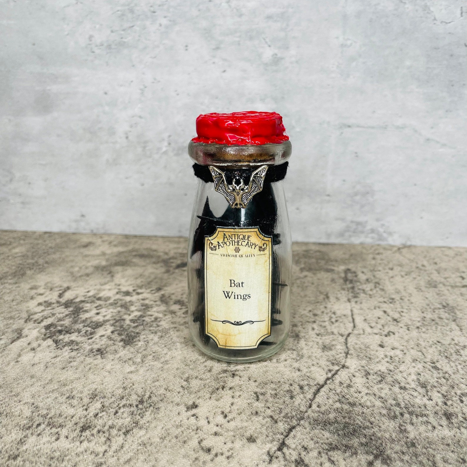 Bat Wings Potion Bottle - Etsy