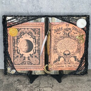 Book of Spells Open Spell Book - Etsy