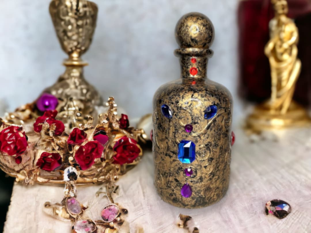Large Gold Djinn genie Lamp 2 - Etsy
