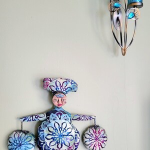 Chi Calm Energy Balancing Act Mandala OOAK Art Doll - Etsy