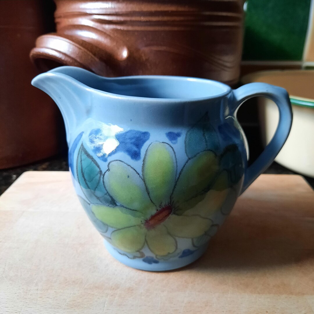 Vintage Buchan Portobello Stoneware Jug Edinburgh Pattern Made in ...