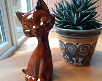 Long Necked Cat - Etsy