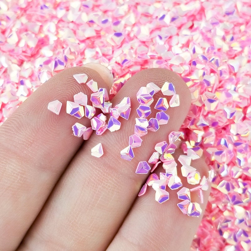 Triangle Glitter - Etsy