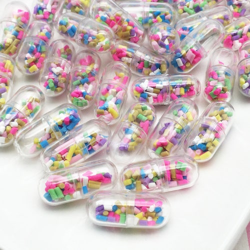 Glitter Pills Glitter Pill Sparkle Pill 10 Pills Unique - Etsy