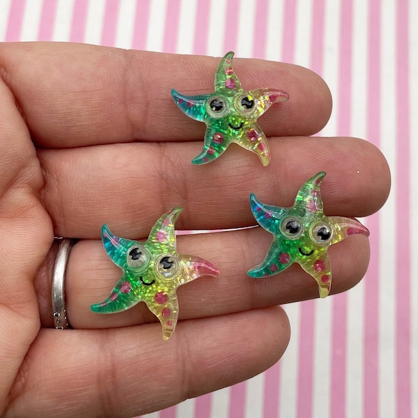 Glitter Starfish - Etsy