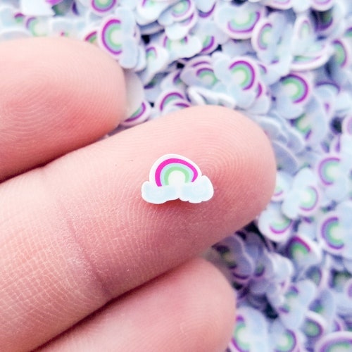 Mushroom Toadstool Polymer Clay Kawaii Fake Sprinkles Fimo - Etsy