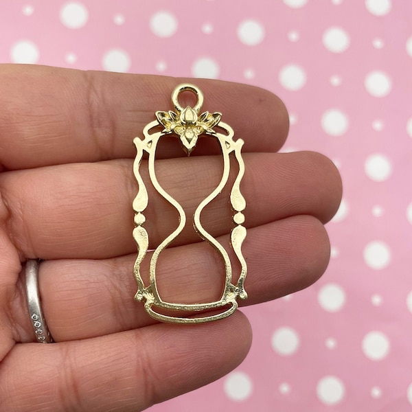 Hourglass Pendant Etsy