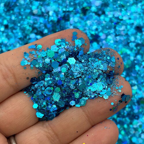 Red Pixie Dust Assorted Shape Solvent Resistant Glitter Pick - Etsy