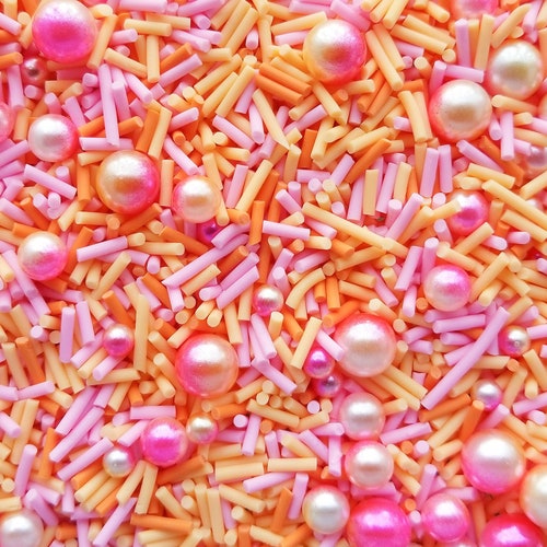 CLAM SHELL BIKINI Mermaid Caviar Pearl Sprinkle Mix Polymer - Etsy