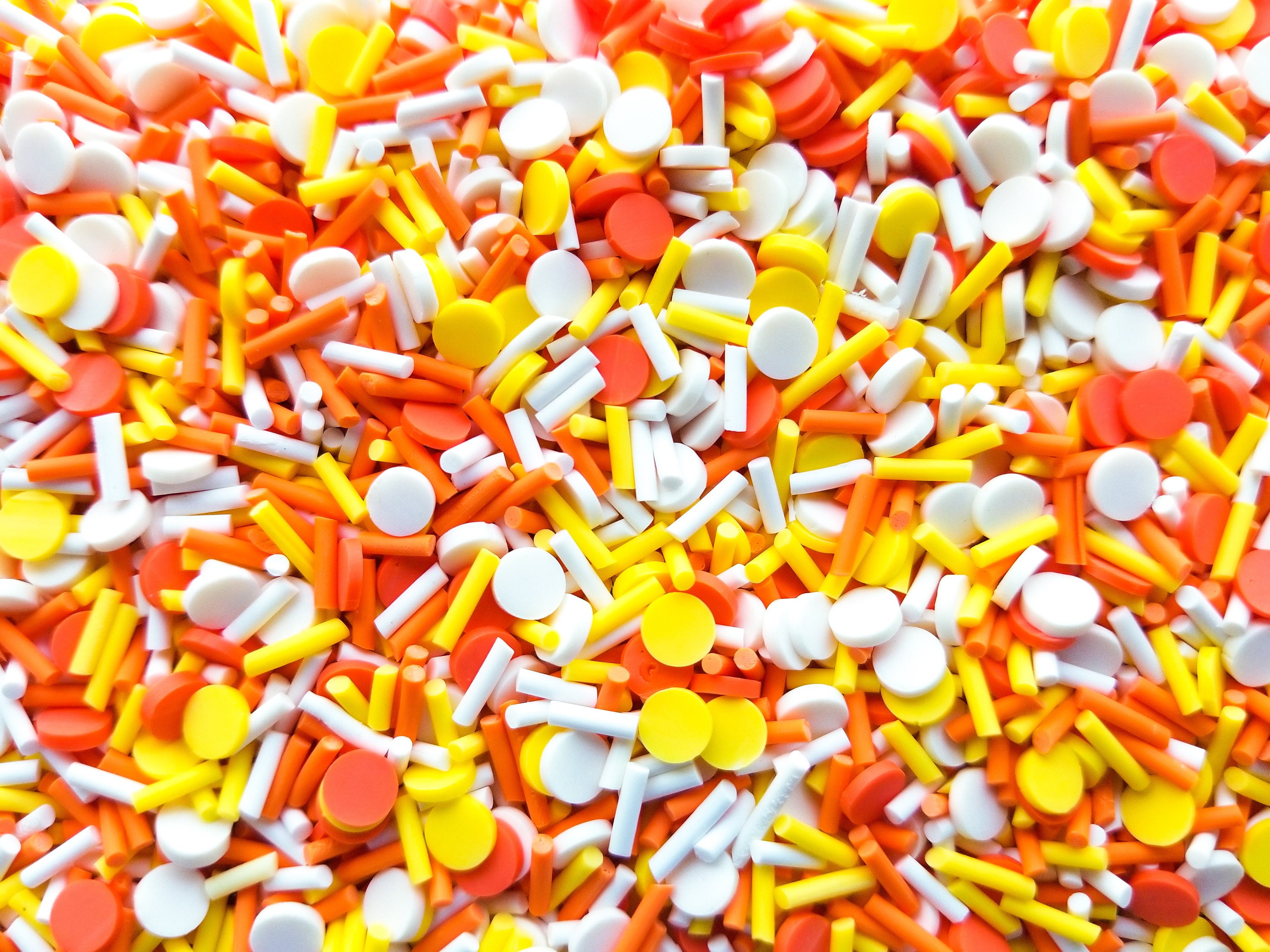 CANDY CORN MIX Halloween Orange Candy Corn Themed Long and | Etsy