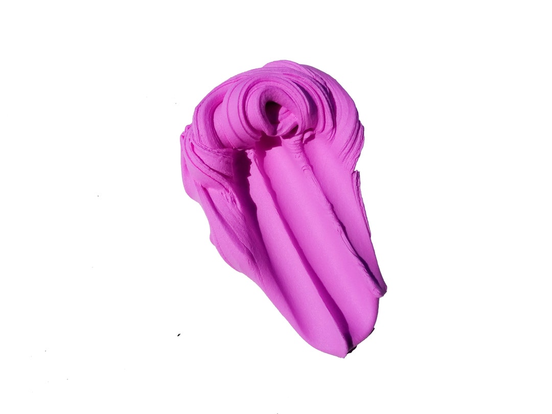 100 Grams Bubblegum Pink Air Dry Foam Modeling Clay for Crafting, Fake ...