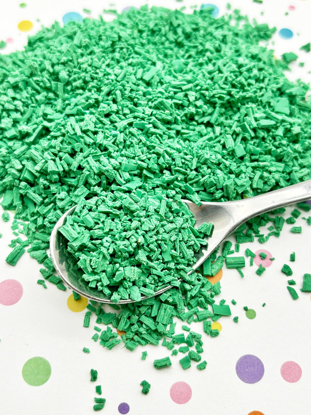 Green Dust Crunch, Fake Bake Candy Polymer Sprinkles, Fruity Pebbles ...
