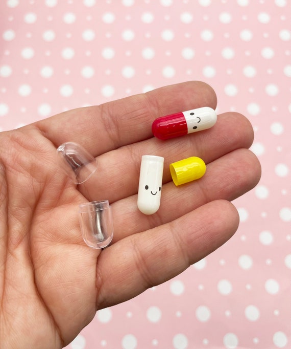Clear Pill Capsule