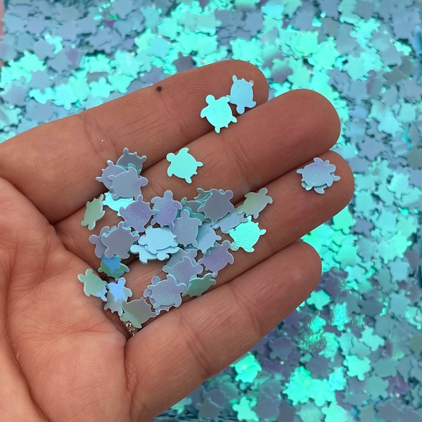 Blue Turtle Painting - Etsy