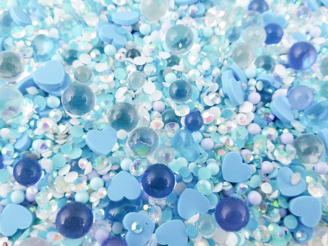 Mercury Shaker Sprinkle Mix, Assorted Resin Pearl and Rhinestone ...