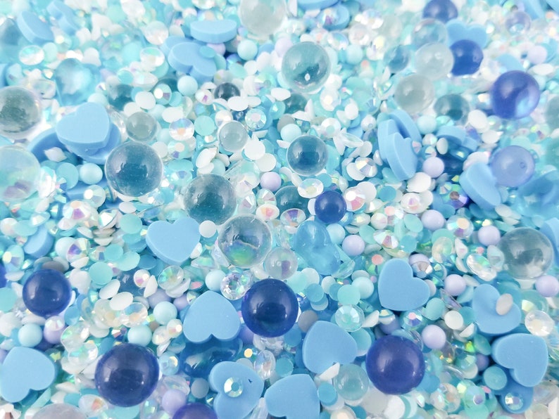 Mercury Shaker Sprinkle Mix, Assorted Resin Pearl and Rhinestone ...