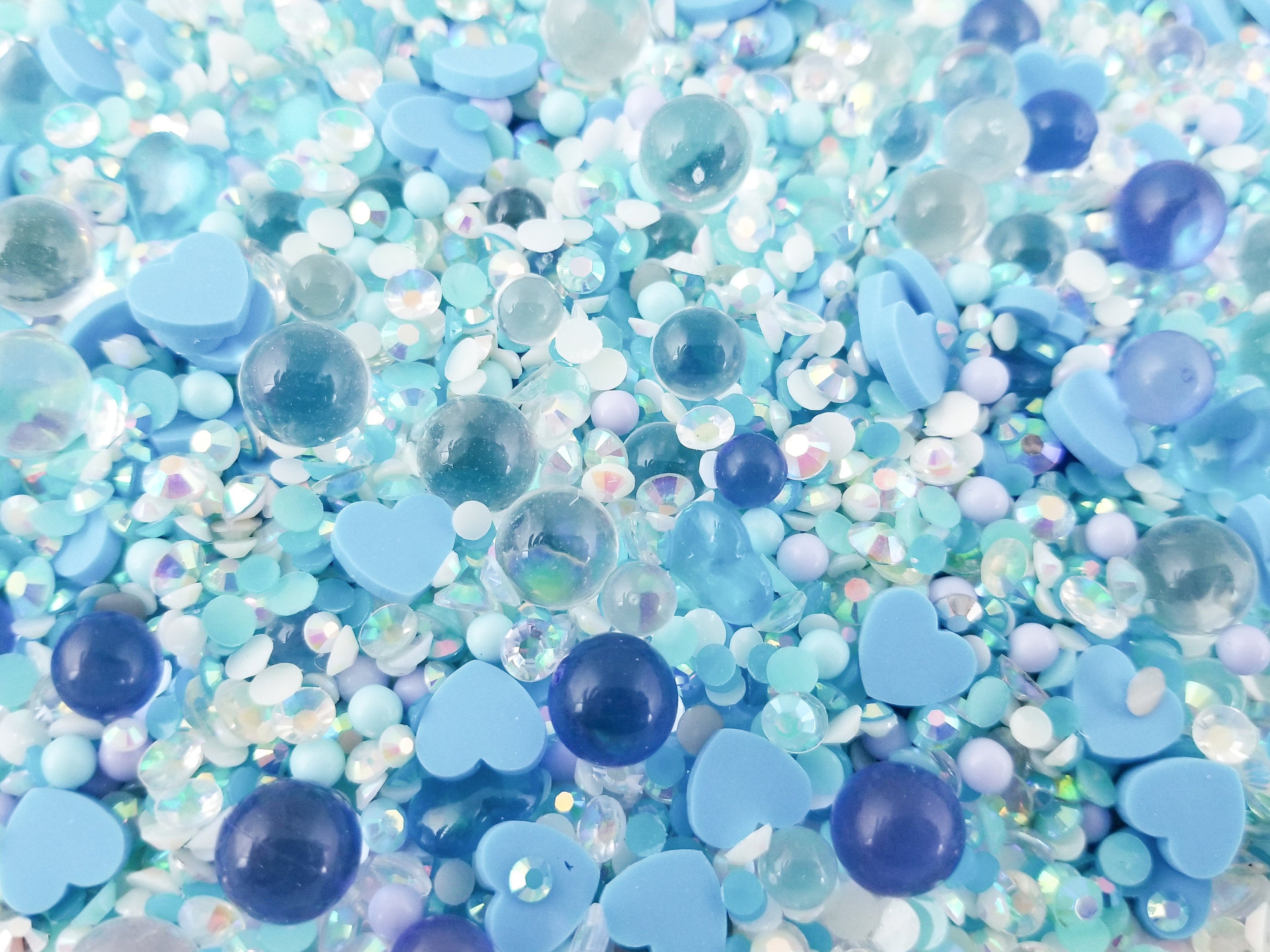 Mercury Shaker Sprinkle Mix, Assorted Resin Pearl and Rhinestone ...