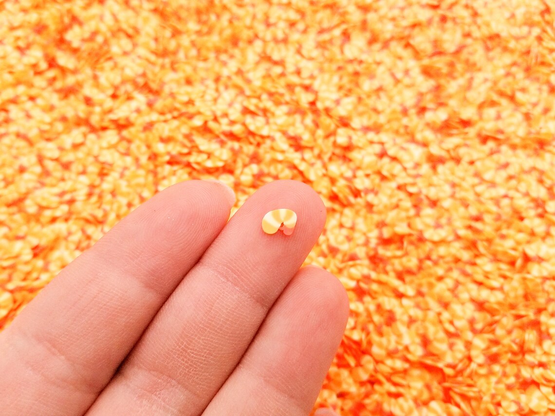 Small Shrimp Slice Polymer Clay Kawaii Fake Sprinkles, Fimo Fake Food ...
