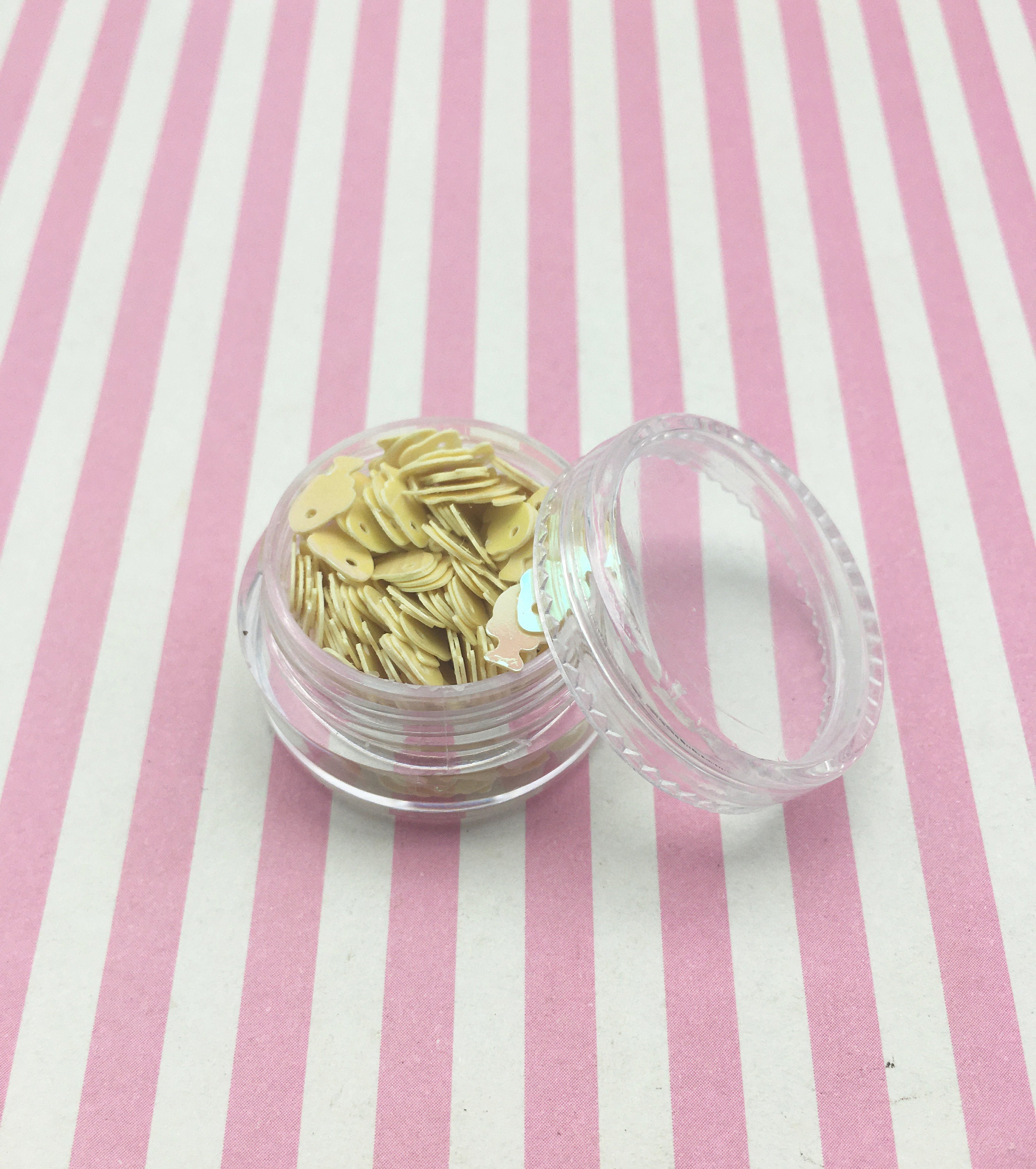 Pale Yellow Iridescent Shift Fish Glitter Ocean Glitter | Etsy