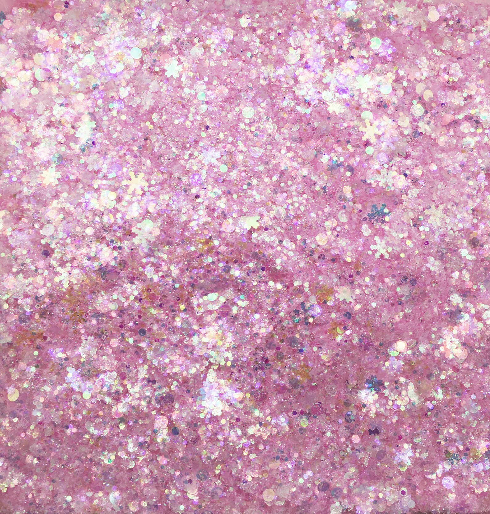 Pink Pixie Dust Iridescent Shift Assorted Shape Glitter Pick - Etsy