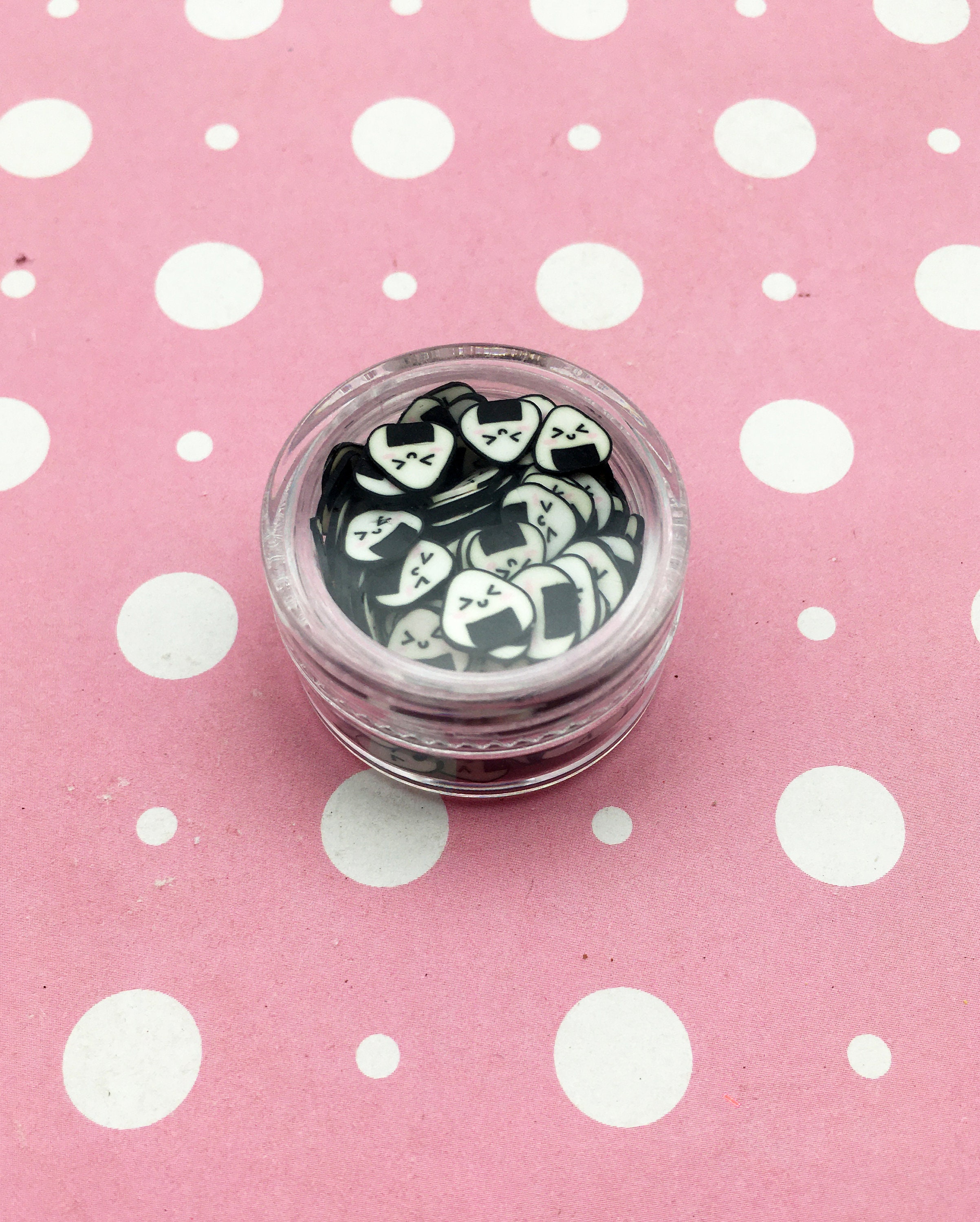 Kawaii Smiling Rice Ball Onigiri Polymer Clay NON EDIBLE | Etsy