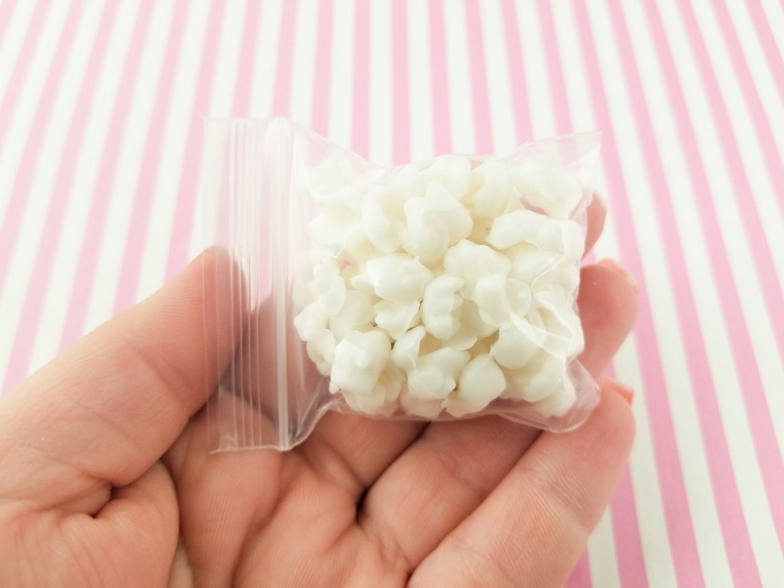 FAKE POPCORN Faux Popcorn Popcorn Add-on for Decoden Crafts - Etsy