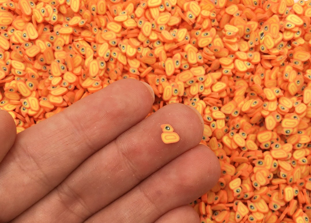 Rubber Ducky Polymer Clay Sprinkles, Duck Sprinkles, Bird Sprinkles ...