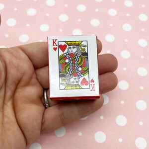 Two Full Decks of Miniature Poker Playing Cards - Etsy