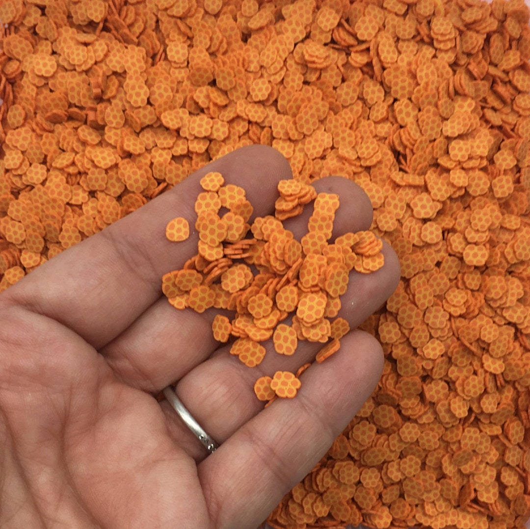 Small Honey Comb Fake Polymer Clay Slice Sprinkles, Nail Art Slices ...