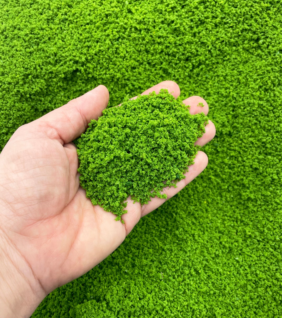 25 Grams GRASS GREEN, Diorama Model Foliage Tree Powder, Fake Herb ...