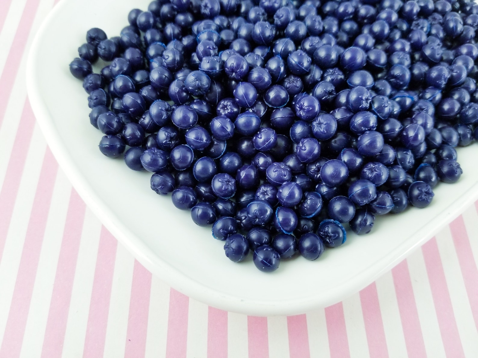 3D Miniature Smaller Size Blueberry Cabochons, Flexible Silicon ...