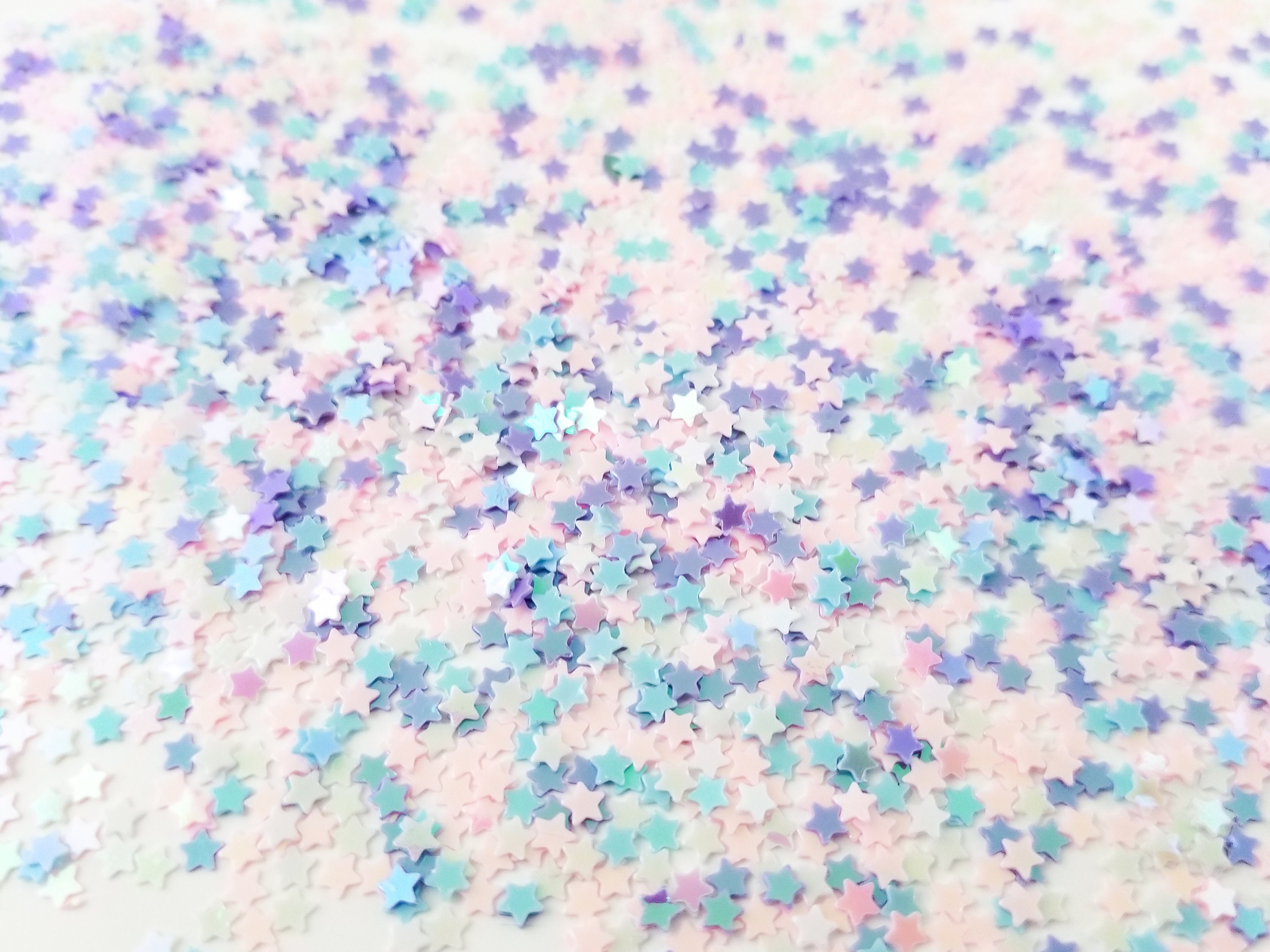 Star Shine Mix Iridescent Shift Star Glitter Kawaii Decoden - Etsy