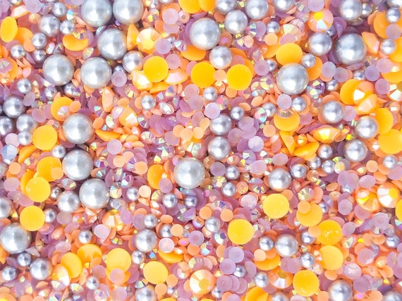 HOCUS POCUS Caviar Pearl Rhinestone Mix Resin Rhinestones - Etsy