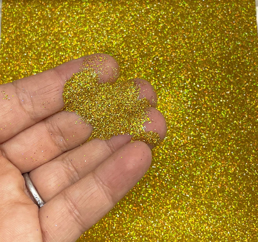 Holo Gold Micro Glitter Pixie Dust Solvent Resistant Glitter, Pick Your ...