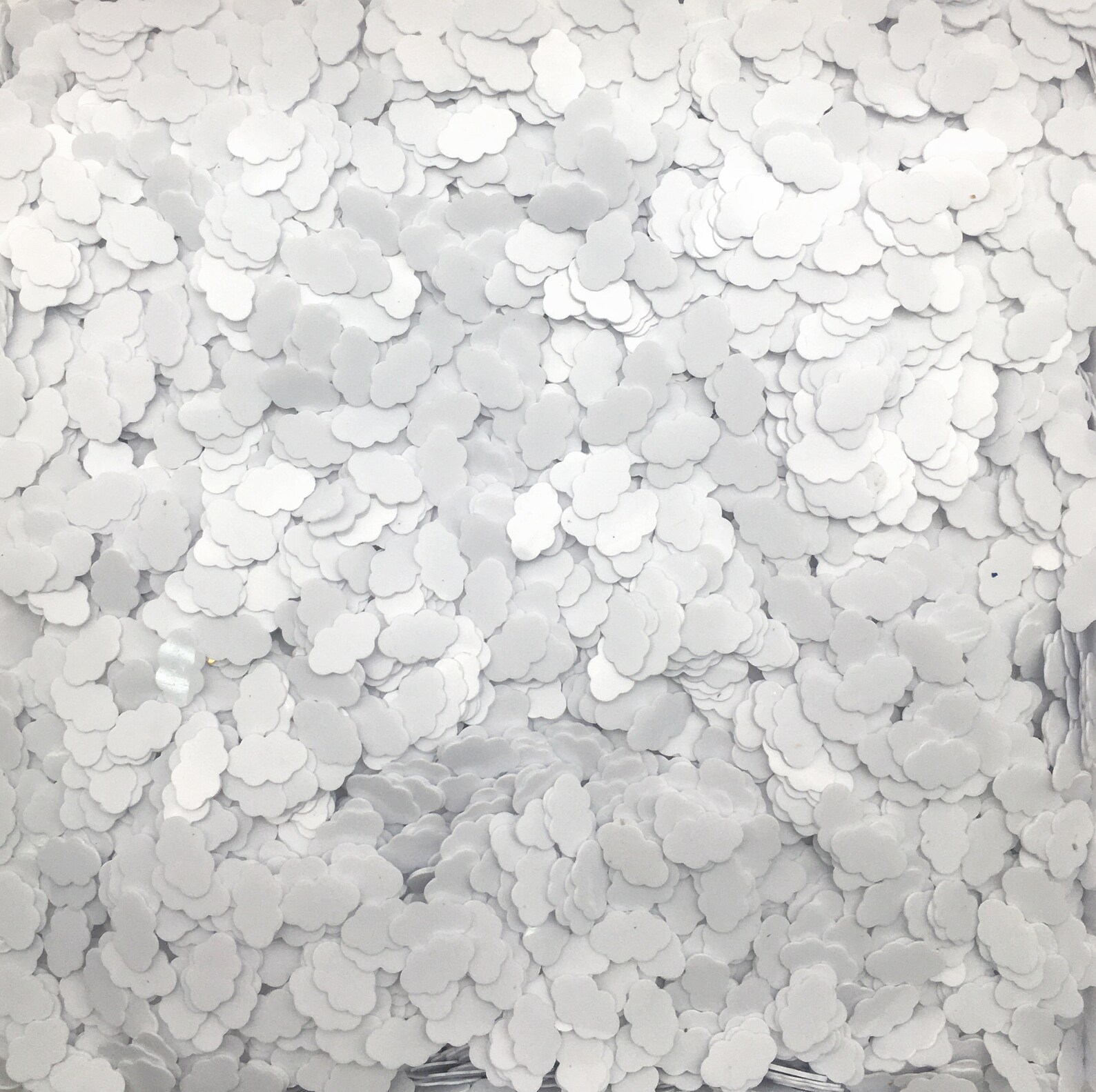 White Cloud Glitter Confetti Cloud Table Scatter U171 - Etsy