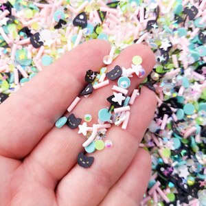 Witching Hour Halloween Fake Sprinkles Mix, Polymer Clay Sprinkles With ...