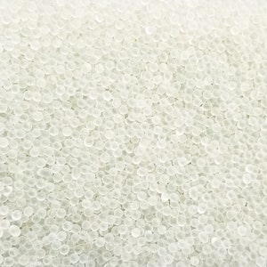 Non Edible Clear Glass Assorted ROUND Microbeads, 2mm No Hole Seed ...