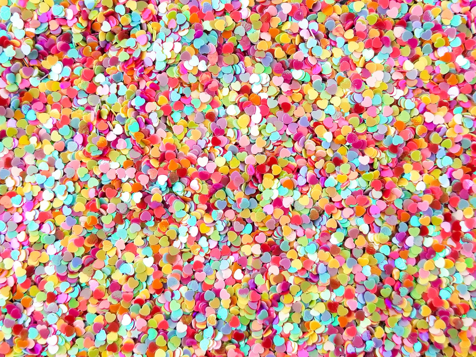 Multicolor Iridescent Shift Heart Glitter, Pick Your Amount, T161 - Etsy