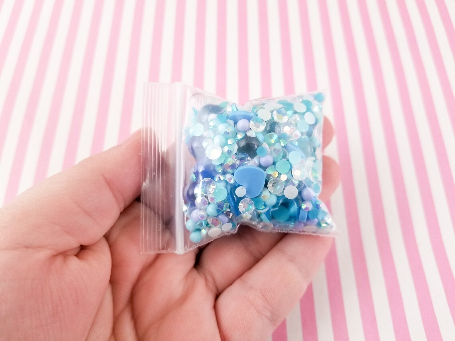Mercury Shaker Sprinkle Mix, Assorted Resin Pearl and Rhinestone ...