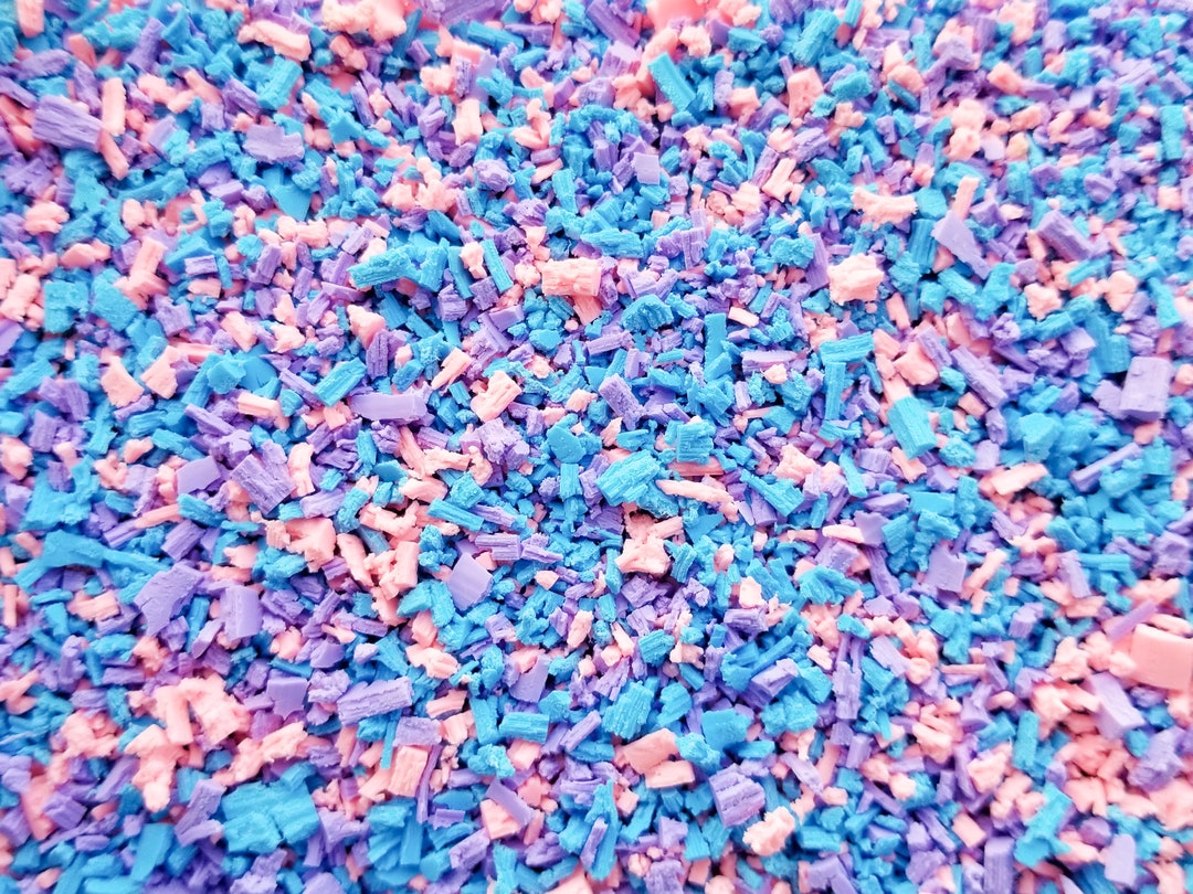 Unicorn Popping Candy Crumble, Fake Fruity Pebbles Polymer Clay Candy ...