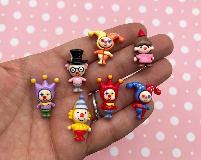 Mini Clown Handmade Figurine - Etsy