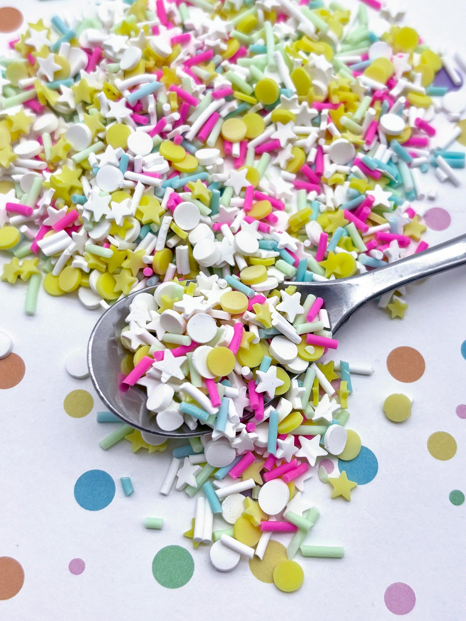 STAR BURST Sprinkle Mix, Pastel and Bright Sprinkles With Stars ...