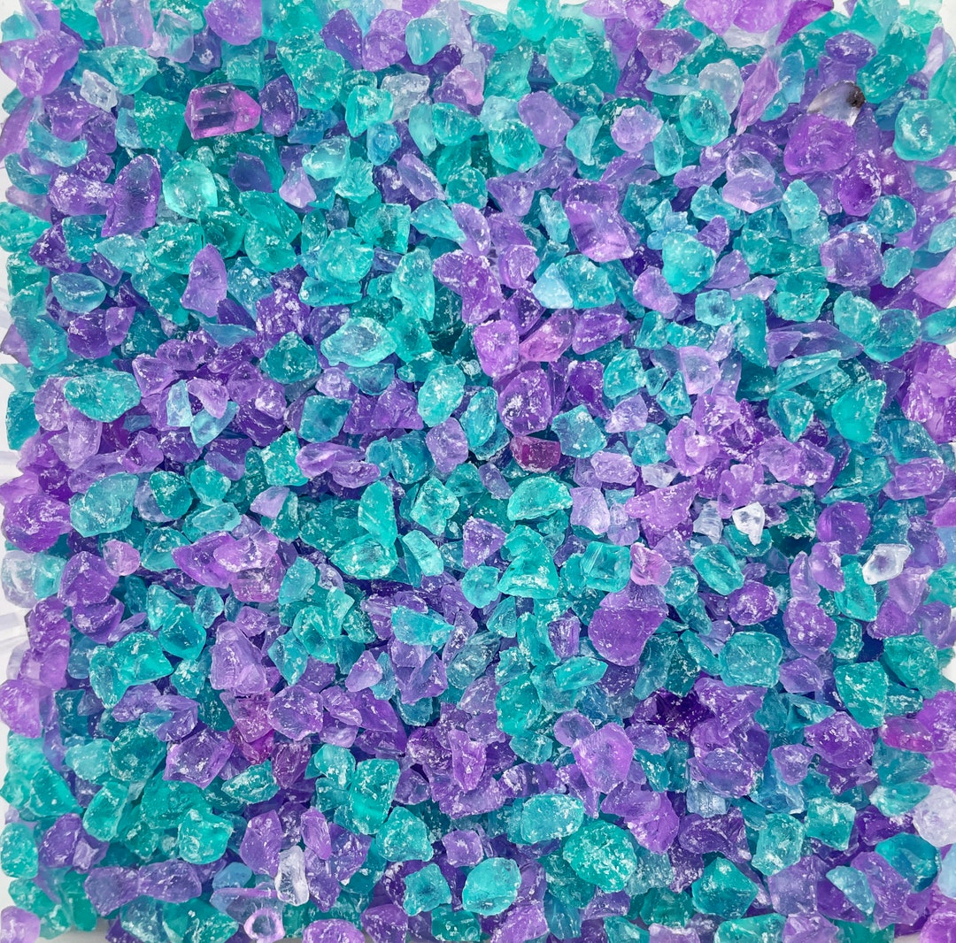 100g SEA MONSTER Acrylic Silica Sand, Fake Gemstone Chunks, Fake Lava ...