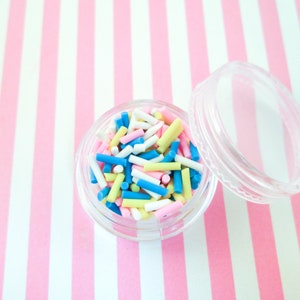 CARNIVAL CANDY Mix Pink White Blue and Pink Sprinkles - Etsy