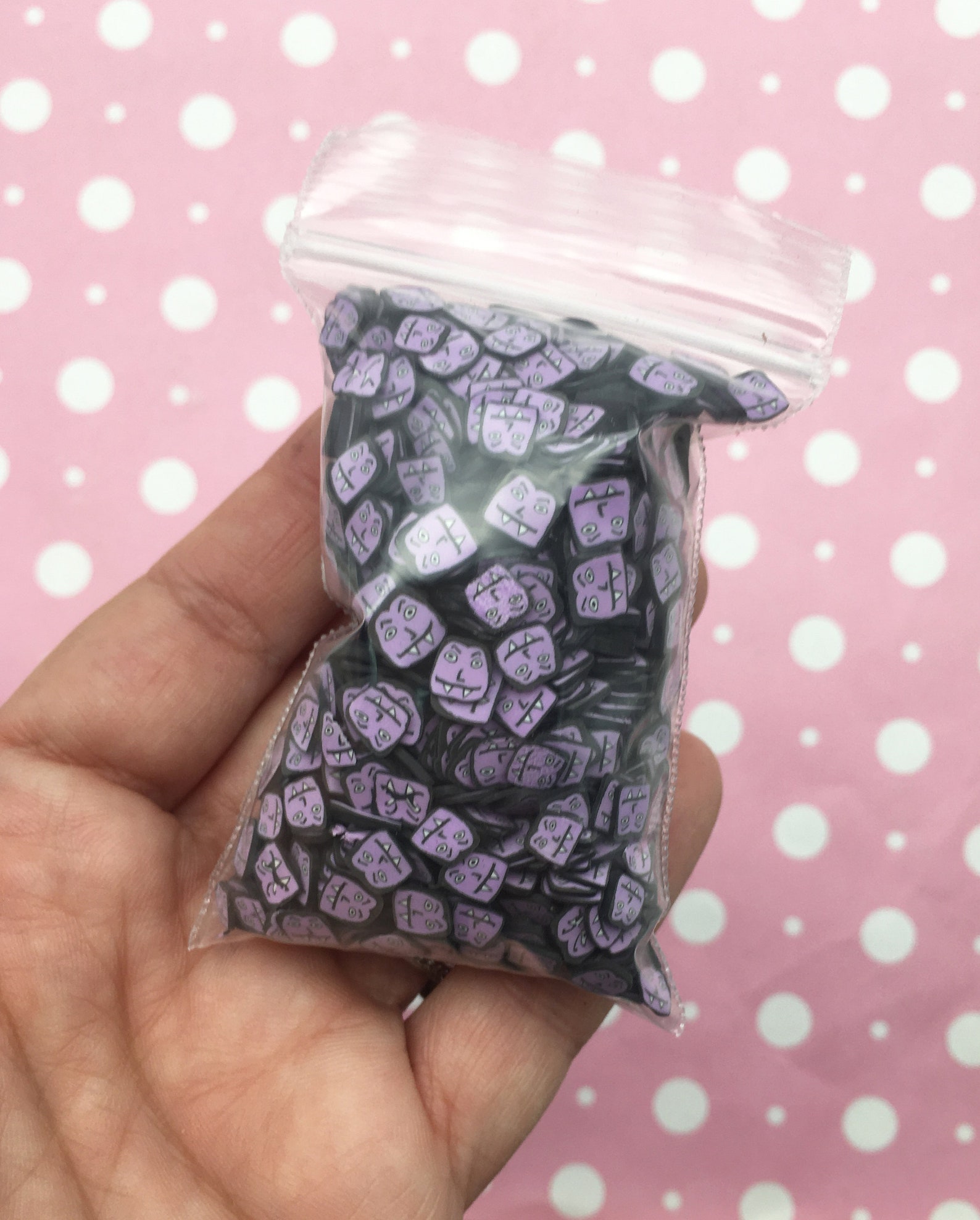 Purple Dracula Vampire Halloween Polymer Sprinkles NON EDIBLE | Etsy