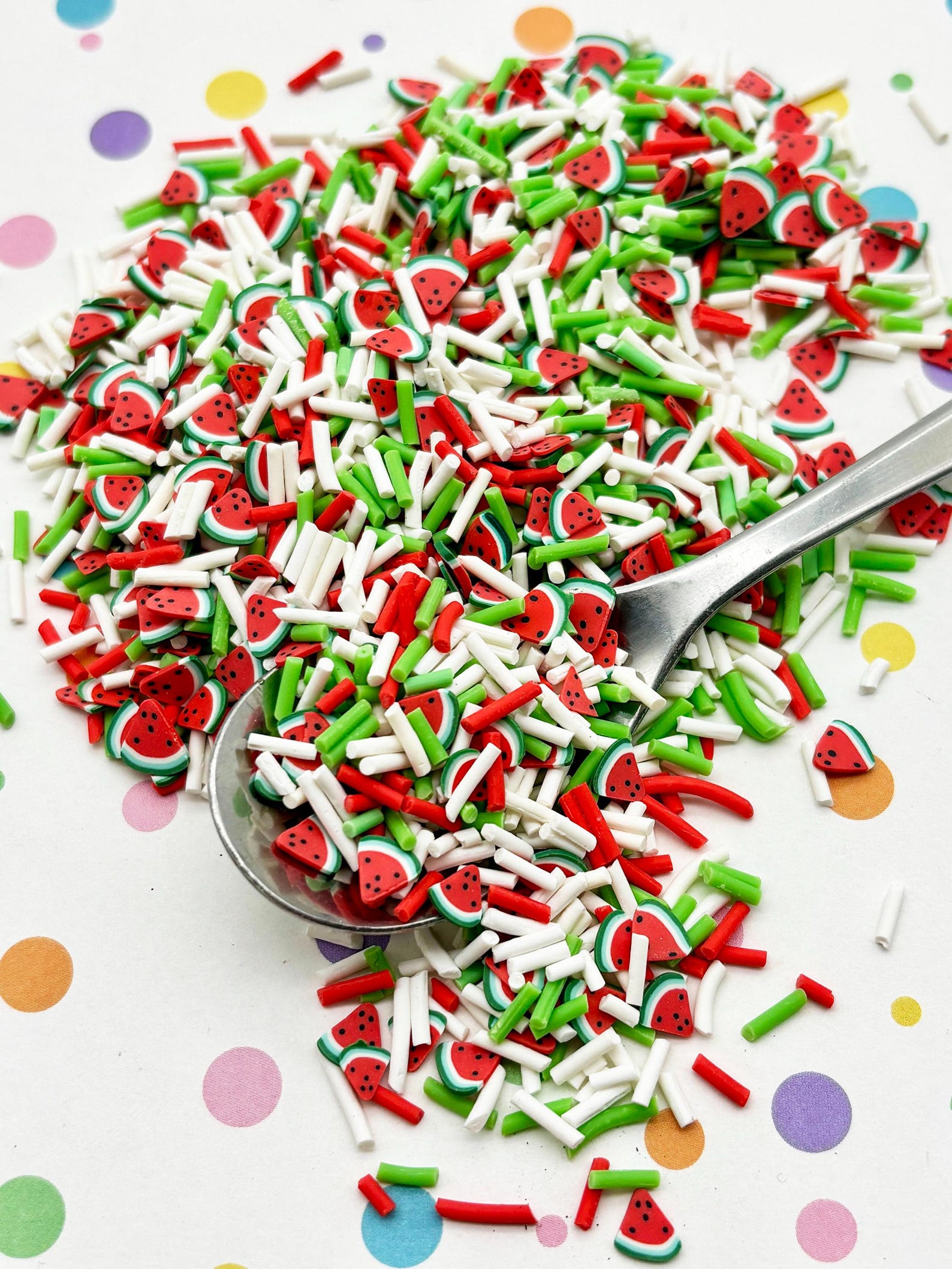 WATERMELON Mix Bright Green, Red, and White With Watermelon Slices ...