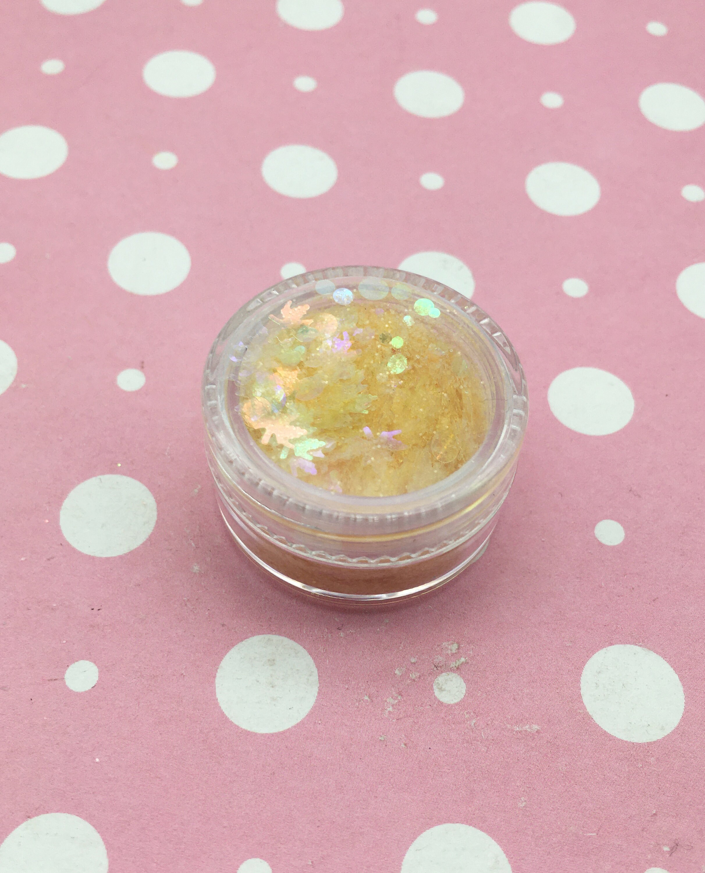 Golden Yellow Pixie Dust Iridescent Shift Assorted Shape With - Etsy