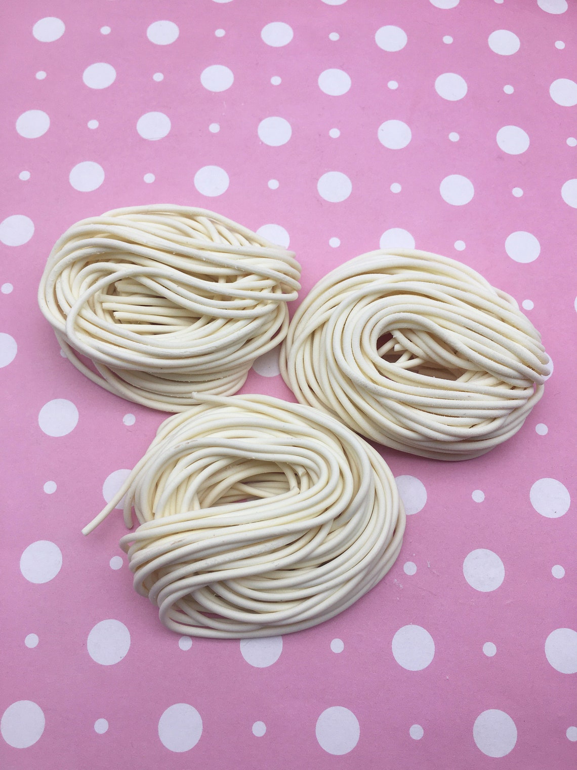 Polymer Clay Ramen Noodle Bundles Fake Spaghetti Pasta Nest - Etsy