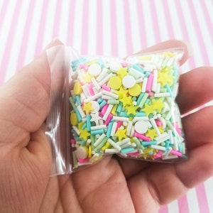 STAR BURST Sprinkle Mix, Pastel and Bright Sprinkles With Stars ...