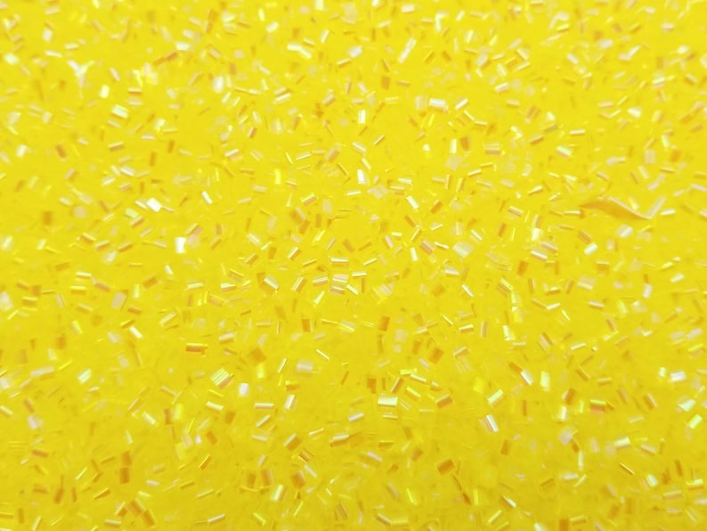Fluorescent Dayglow Bright Electric Yellow Neon Crispy Bingsu Beads for ...